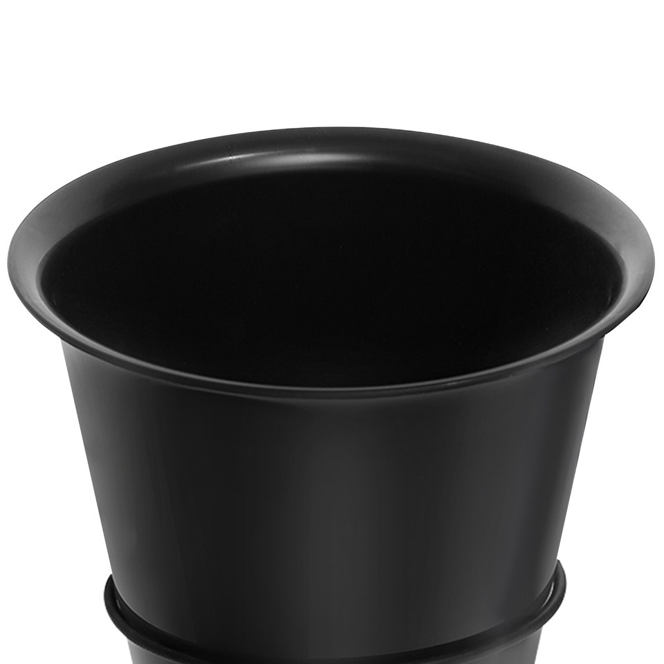 6 pcs Decorative Flower Display Stand with Buckets, Wall-mounted Flower ...