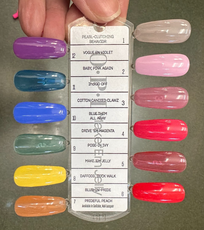 OPI "Make 'Em Jelly" Gel Polish Summer 2025 Collection 12pcs No Display ...