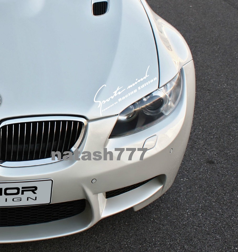 Sports Mind Powered by Racing Edition Performance Motorsport Vinyl ...