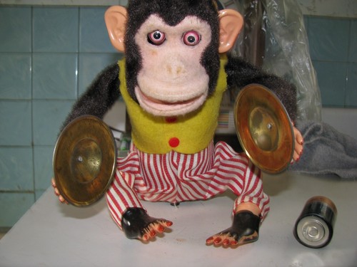 Vintage Daishin " Musical Jolly Chimp " Clapping Cymbal Monkey ...