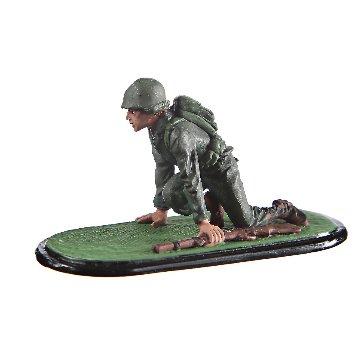 Tin Toy Soldier USA Army WW2 Private 54mm #104 | eBay