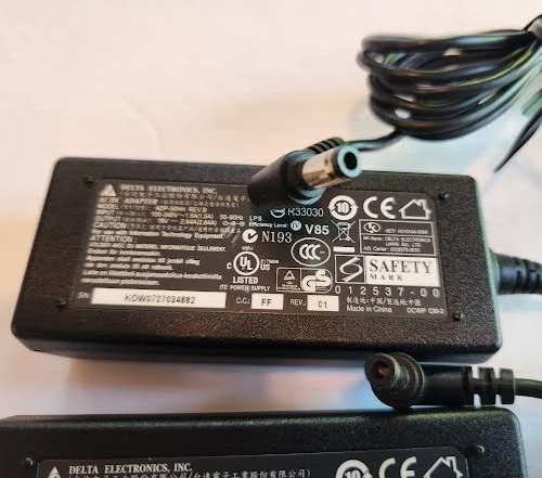 QTY 2 Genuine Delta AC Power Supply Adapter Charger ADP-50HH Rev. B 19V ...