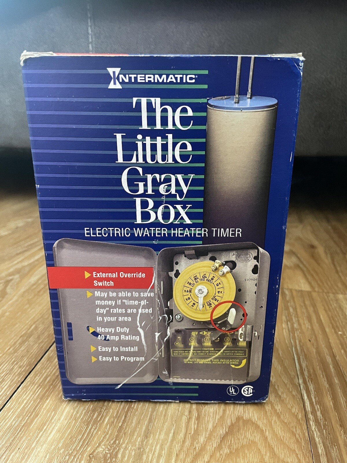 Intermatic WH40 Electric Water Heater Timer - Gray for sale online | eBay