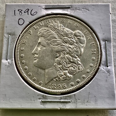 1896 O Morgan Silver Dollar About Uncirculated. Better Date. | eBay