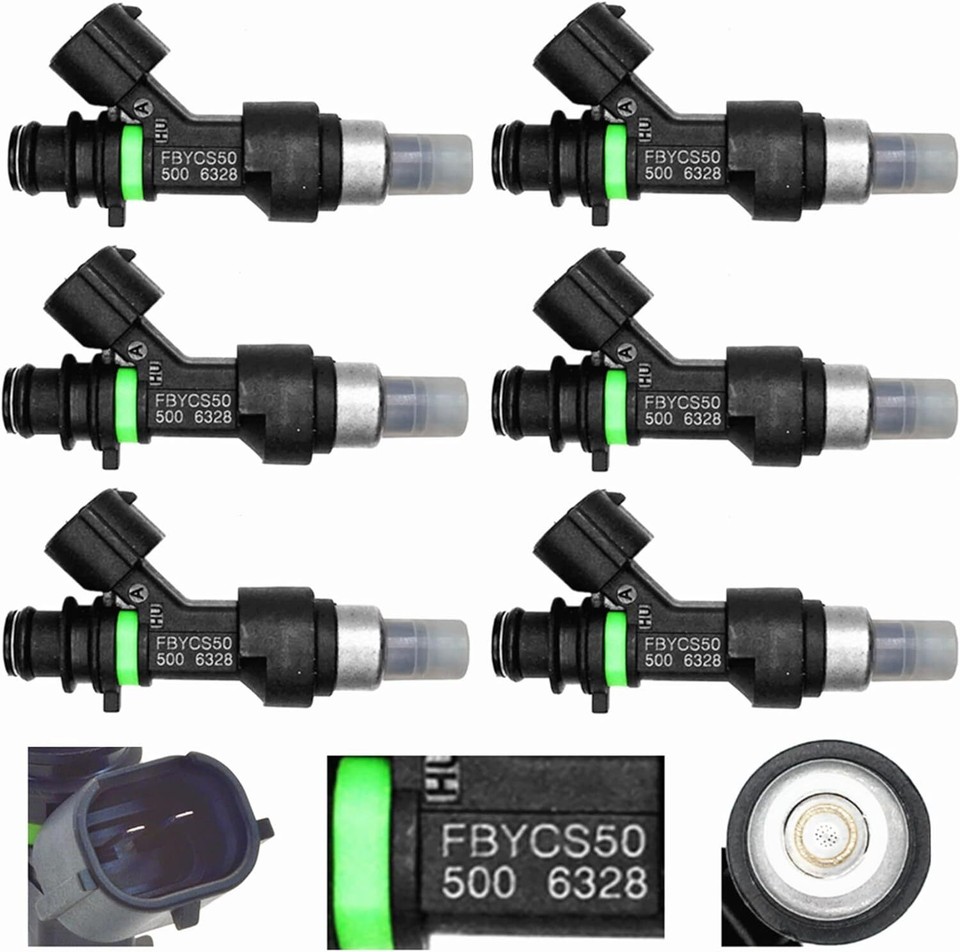 NEW 6Pcs Fuel Injector 15710-66J00 For Suzuki Grand Vitara Base 2.7L V6 ...