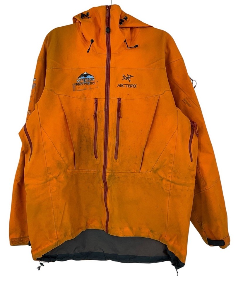 Vintage Arcteryx Mens Alpha SV Gore Tex Pro Shell Jacket MT. Baker ...