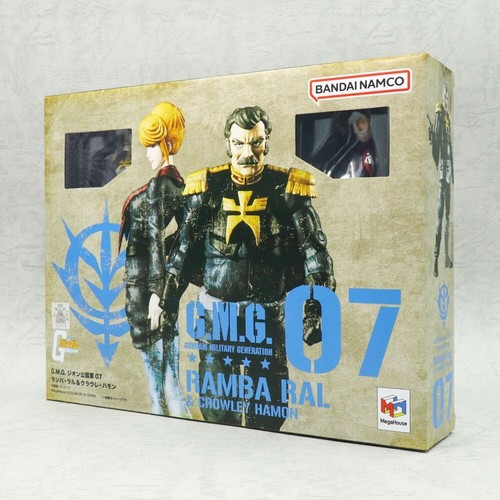 Mobile Suit Gundam 3.9" 1/18 Figure G.M.G. ZEON 07 Ramba Ral & Crowley ...