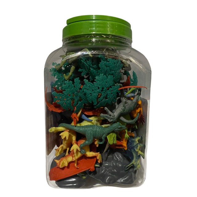 Adventure Force 55-piece Jumbo Bucket Play Set Dinosaurs for sale ...