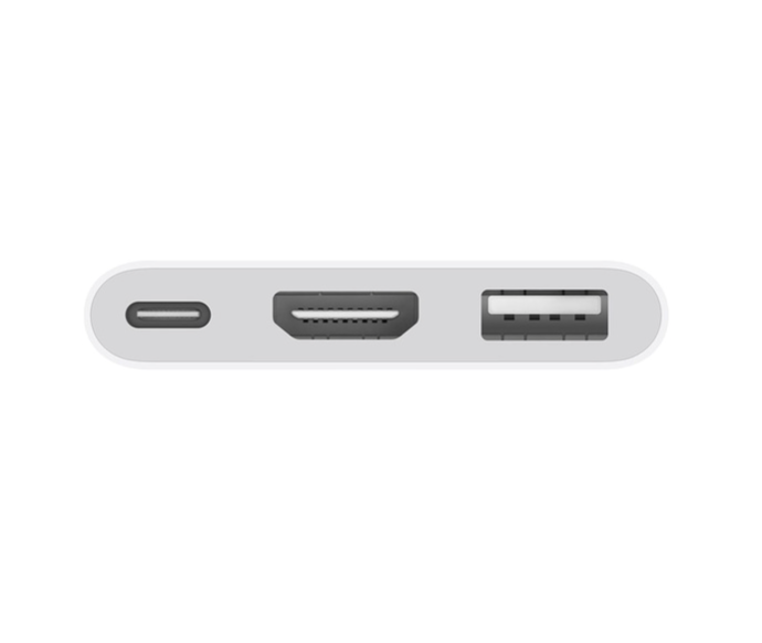 Original Apple USB Type-C Digital AV Multiport Adapter A2119 MUF82AM/A ...