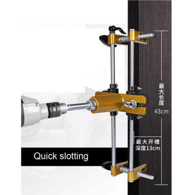 [XM] Concealed Hinge Jig Drill Set Door Boring Hole Template For Guide ...