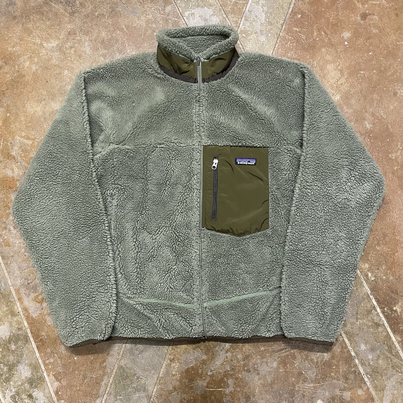 2012 Patagonia “Grinch” Retro X Deep Pile Fleece Zip … - Gem