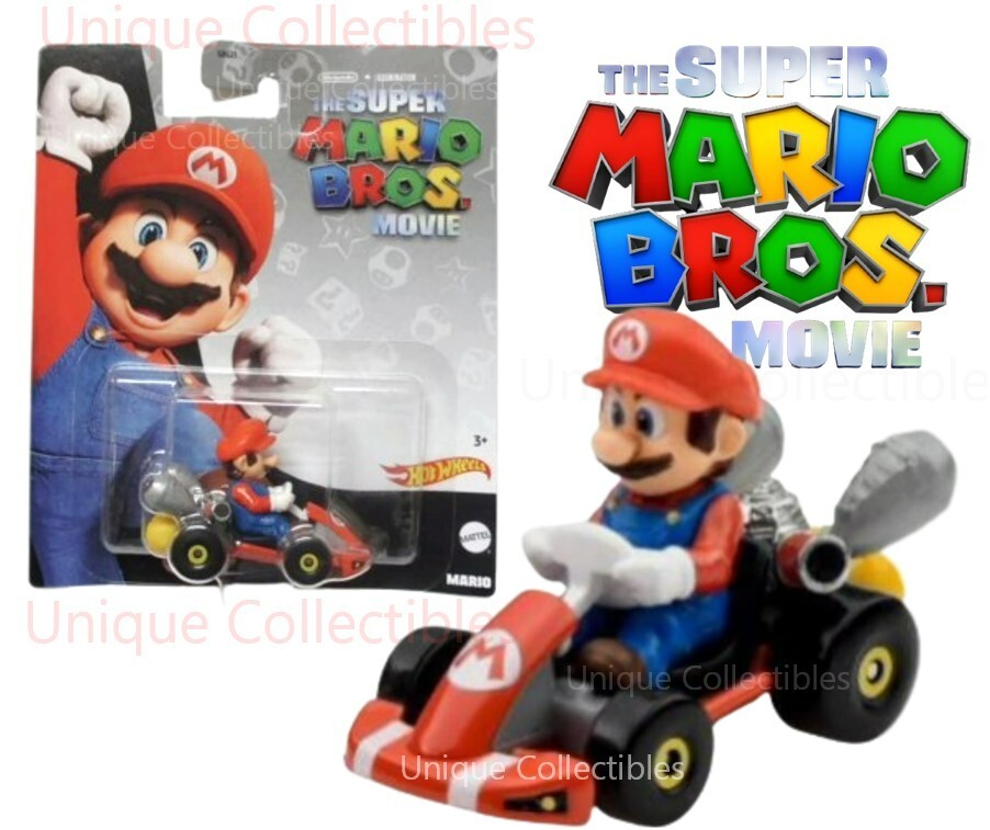 Hot Wheels The Super Mario Bros Movie Theatrical Mario Brand New | eBay UK