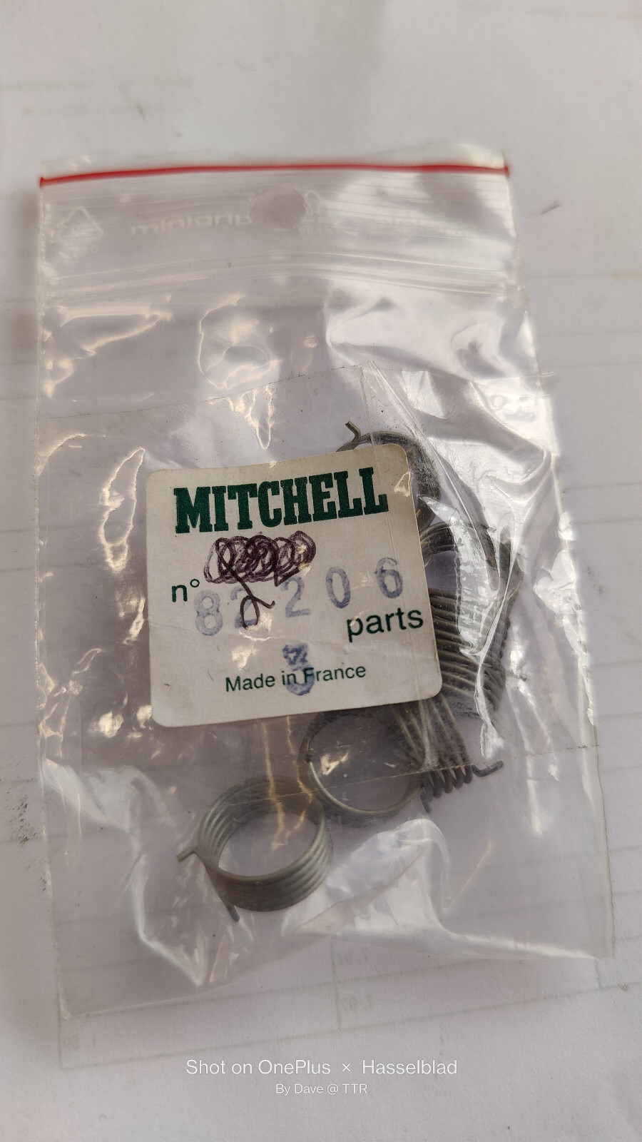 Mitchell Spares Bail Springs Reel Parts Sold Individually NEW o/STOCK ...