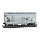 Micro-Trains #09200601 Union Pacific ex-CNW 2-Bay Covered Hopper ...