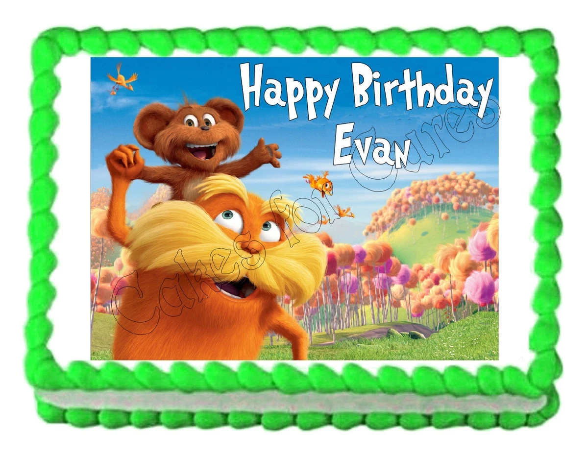 Lorax Cake Topper