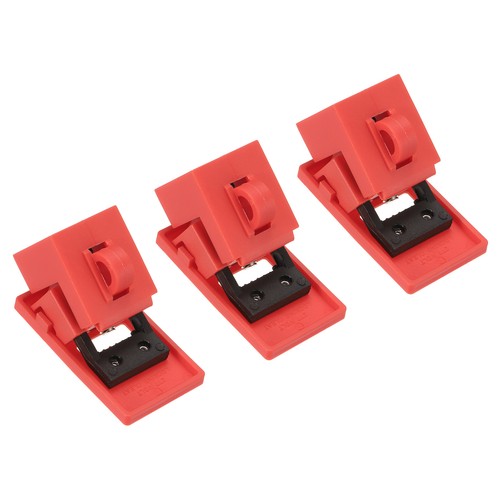 3pcs Circuit Breaker Lockout Clamp-on Miniature Loto Device Breaker ...