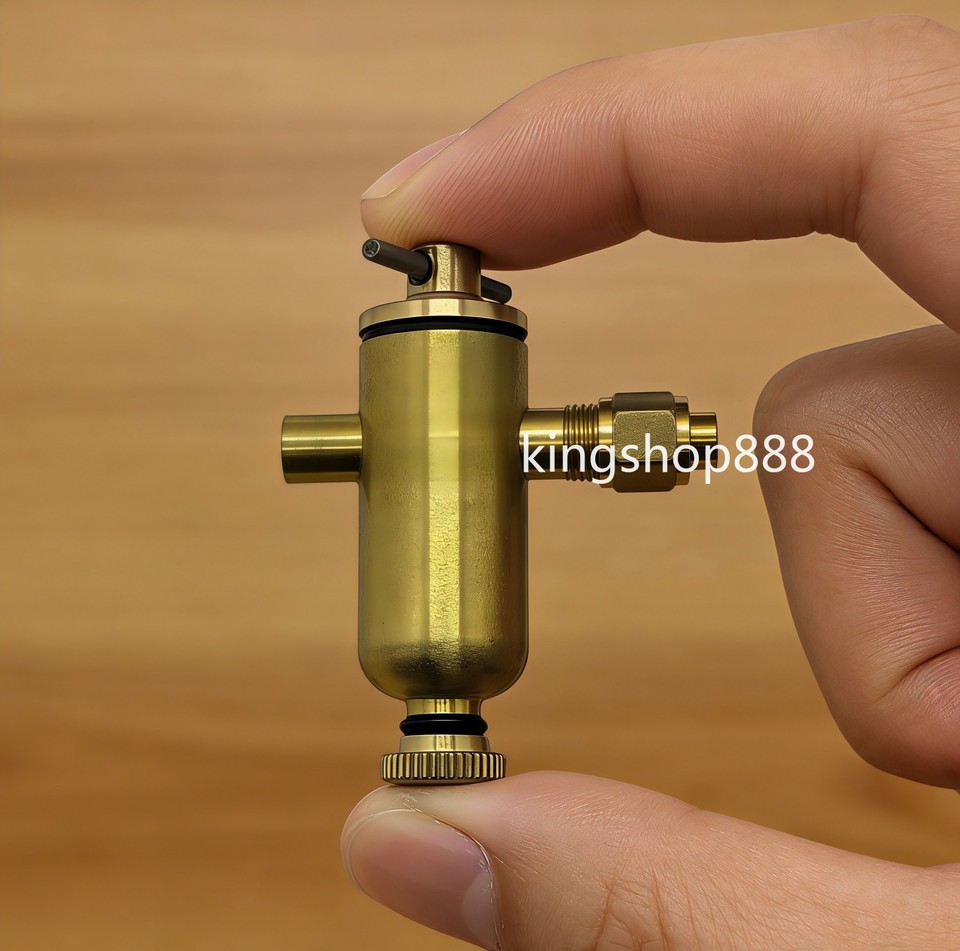 M7D New Brass Displacement Lubricator Model Steam Engine 1/4" X 40 TPI ...