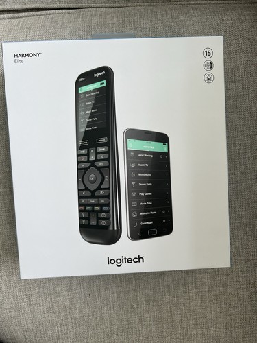 Logitech Harmony Elite Universal Remote Control with Box and ...