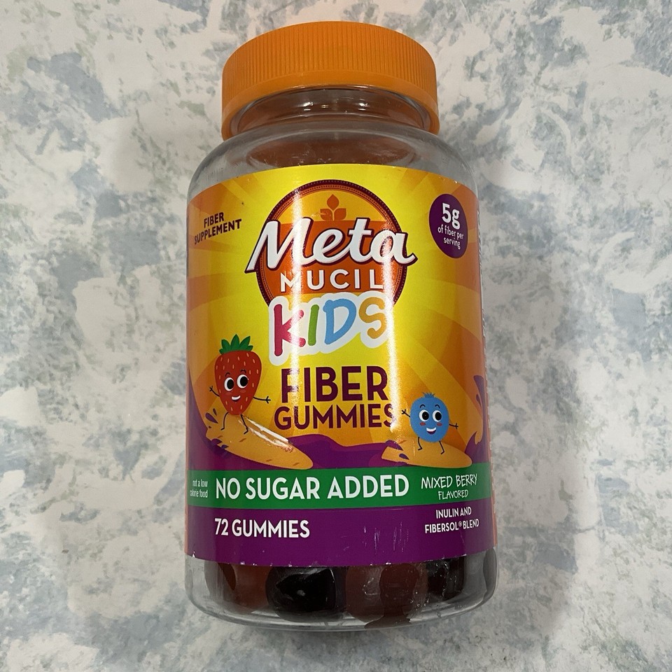 Meta Mucil Kids Fiber Gummies 72 CT ( Lot of 2 ) New | eBay