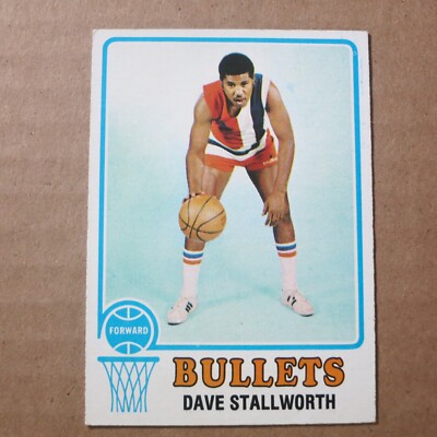 Dave Stallworth 1973-74 Topps #133 Baltimore Bullets Knicks Wichita ...