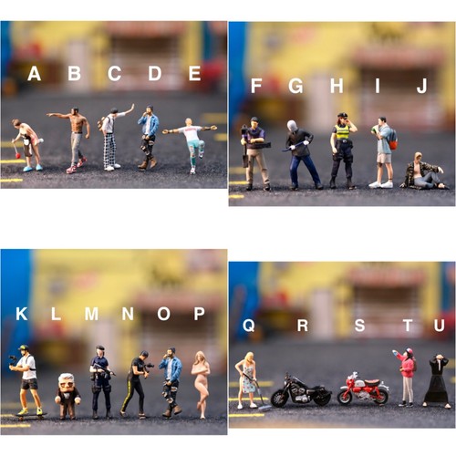 Miniature Figure Sale Discount Des#2 Scale 1/64 Diecast | eBay