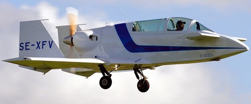 VariViggen Rutan Homebuilt Light Airplane Wood Model Replica Large Free ...