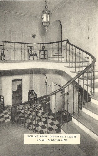 Postcard, Massachusetts, North Andover, Rolling Ridge Conference Center ...