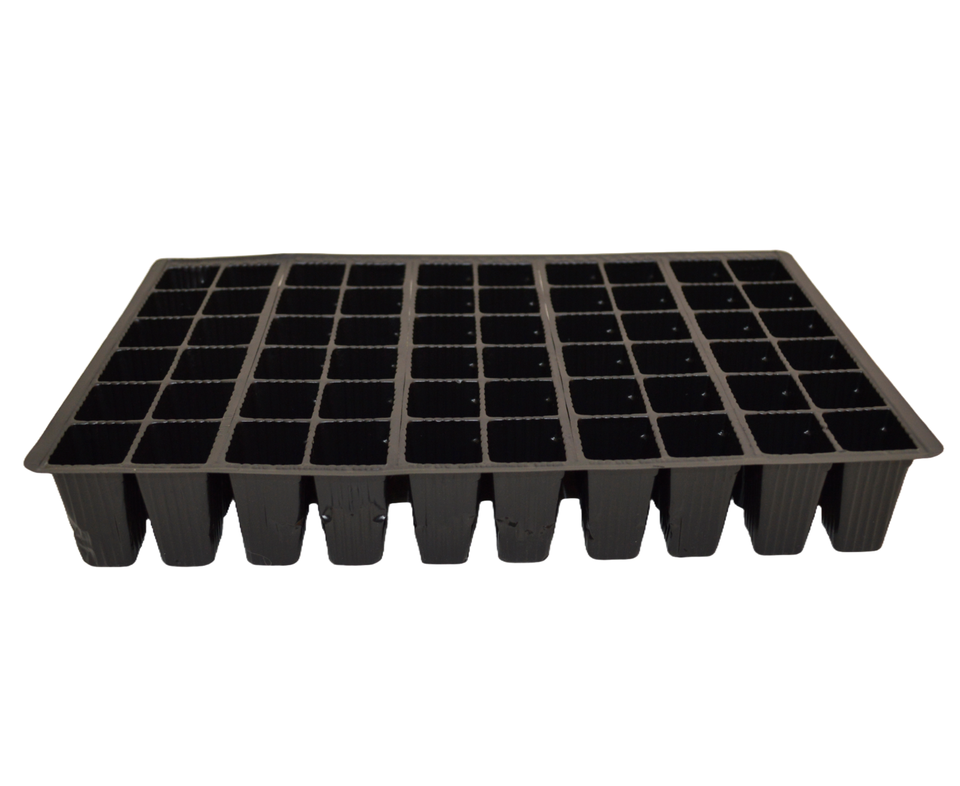 50 Cell Bedding Plant Pack Tray Inserts for Full Size Seed Trays x 10 ...