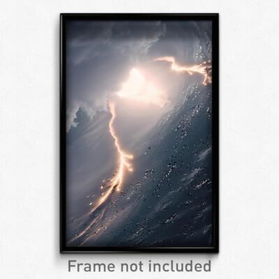 Pixel Art Poster - Glaring Hurricane (8 Bit Psychedelic Trippy Video ...