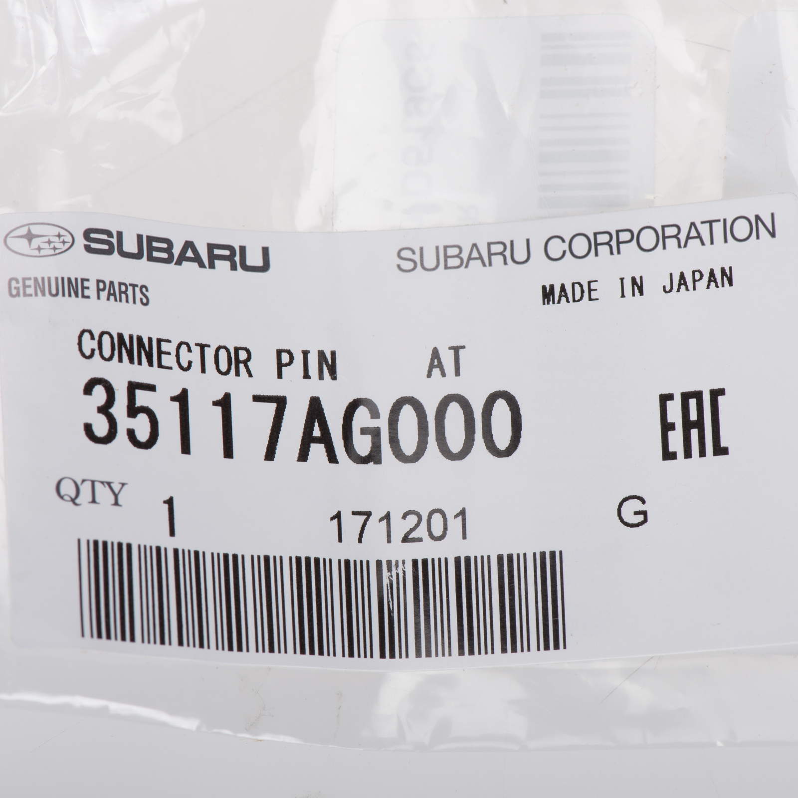 Genuine Subaru Connector Select Lever 35117AG000 for sale online | eBay