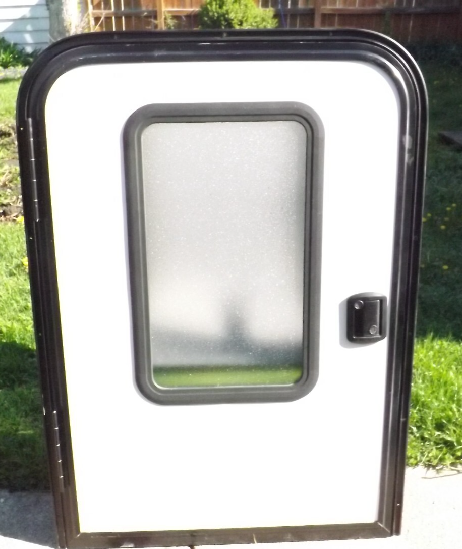 RV Camper Driver Tear Drop Trailer Entry Door 30" x 43 1/2" Entry Door ...