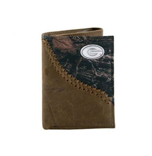 ZEP-PRO NCAA University of Georgia Bulldogs Leather Wallet Bifold or ...