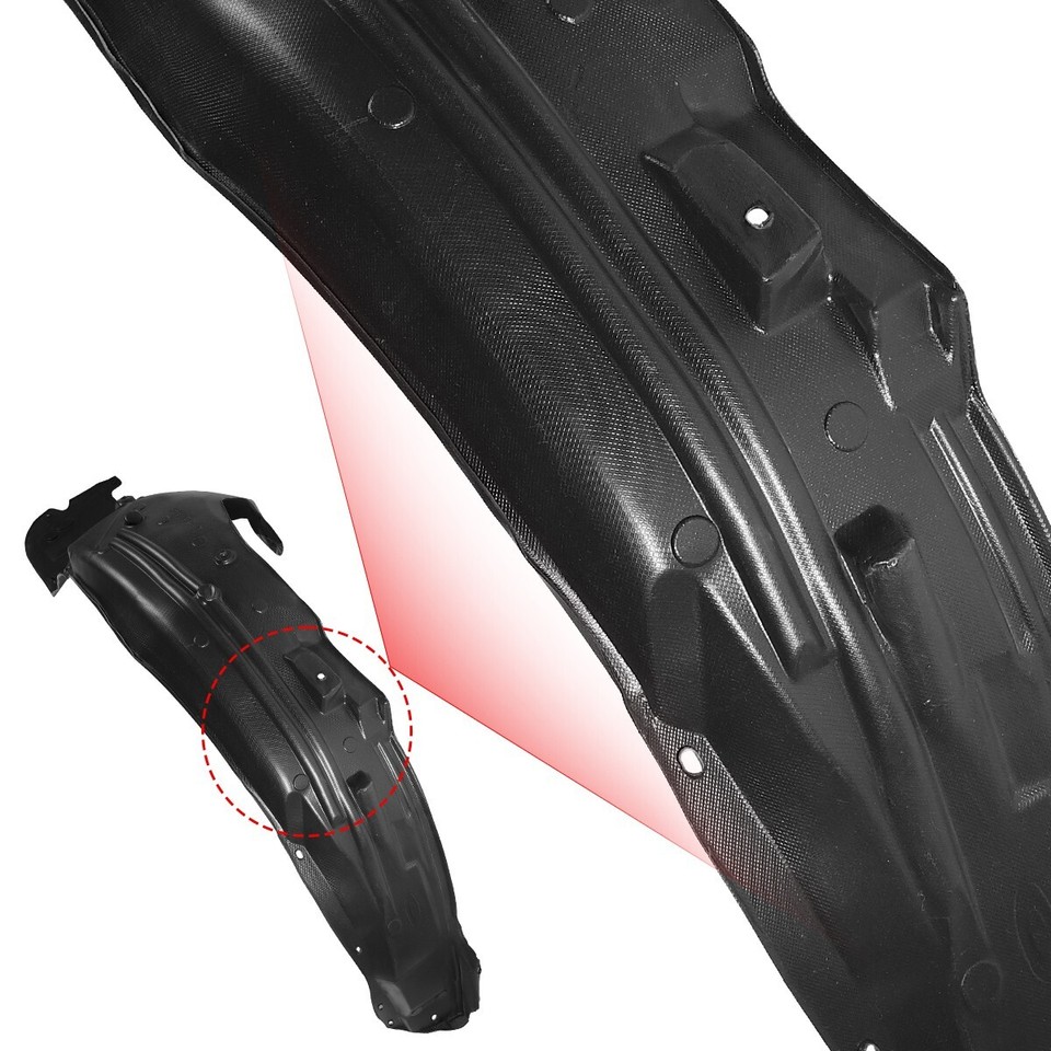 2pcs Front Fender Liner Splash Shield For 2013-15 Honda Accord Sedan ...