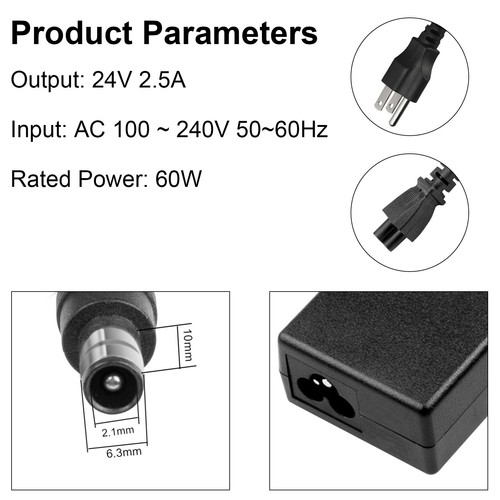 24V AC/DC Samsung Replacement Adapter Soundbar Power Supply DC Charger ...