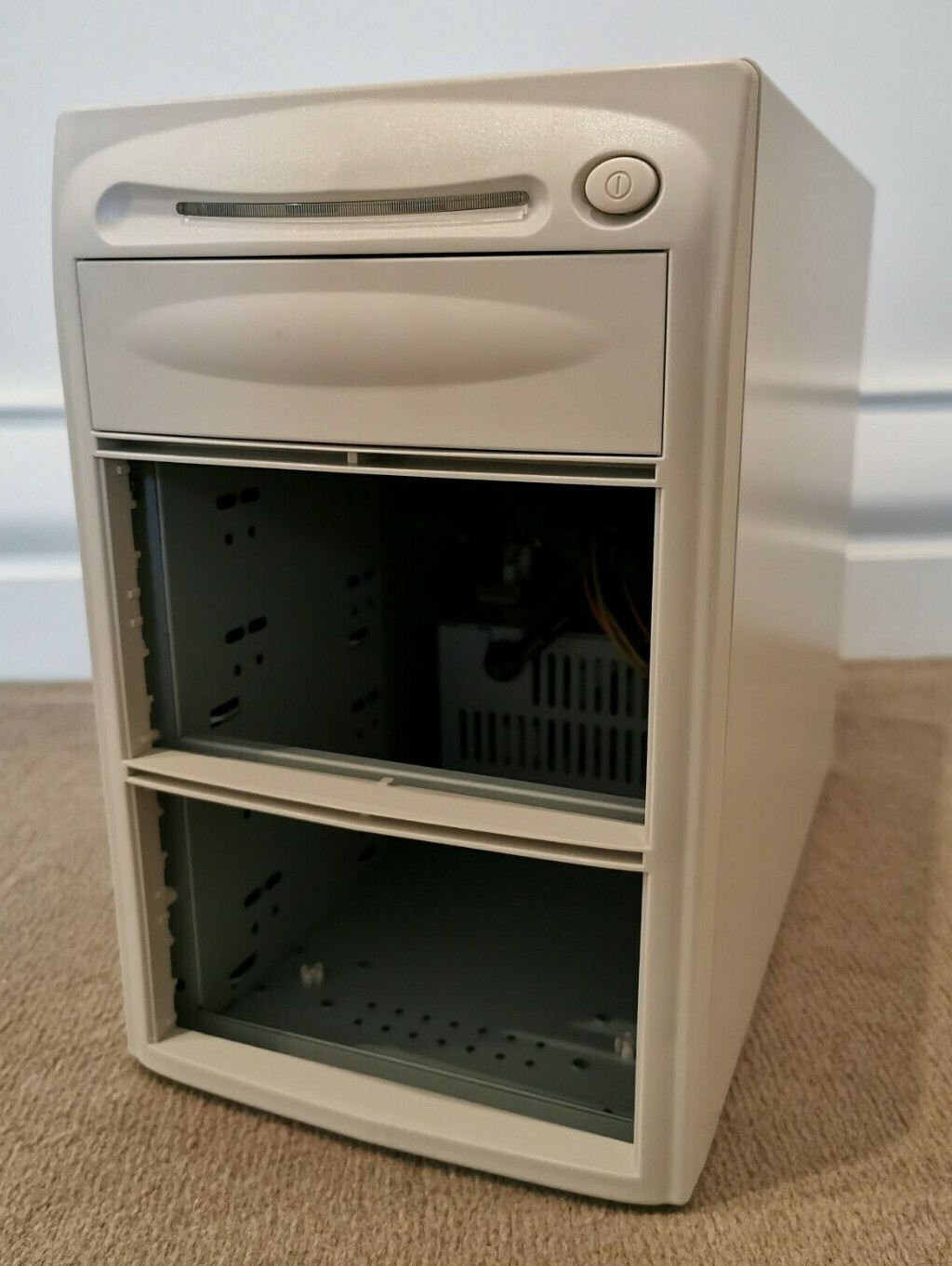 1 to 3 CD DVD Duplicator Case Tower - 5.25" External Drive Case ...