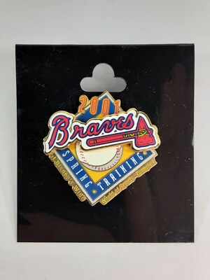 Atlanta Braves 2001 Spring Training Baseball Disney Pin Wide World of ...