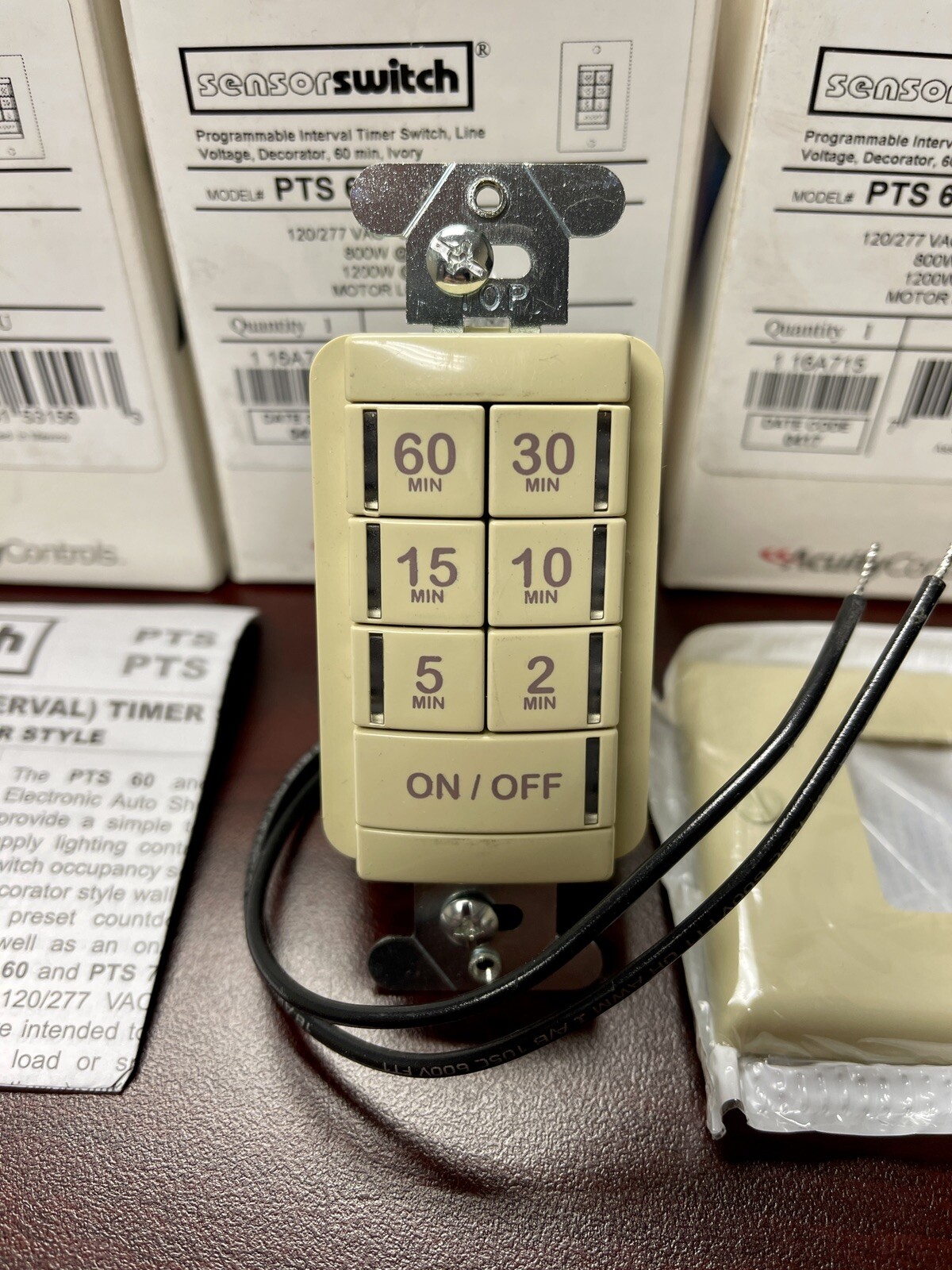Sensor Switch PTS 60 IV 1 Hour Interval Time Switch Lot Of 3 NEW | eBay