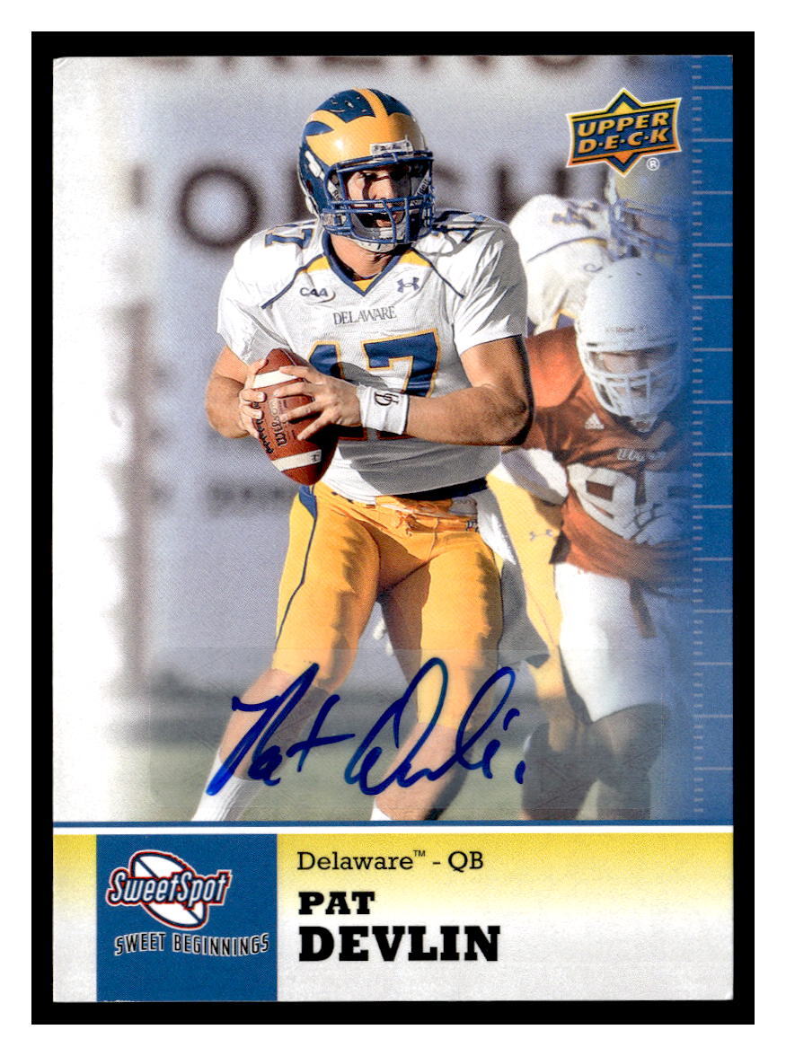 Pat Devlin 2011 Upper Deck Sweet Spot AUTO | eBay