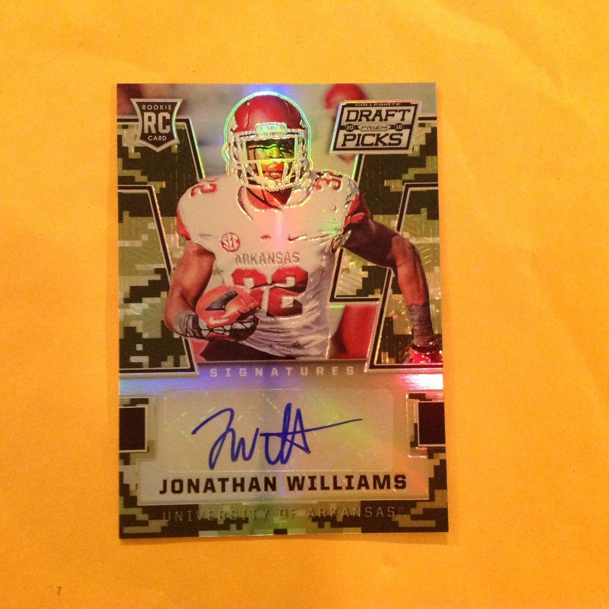 Jonathan Williams Bills Card