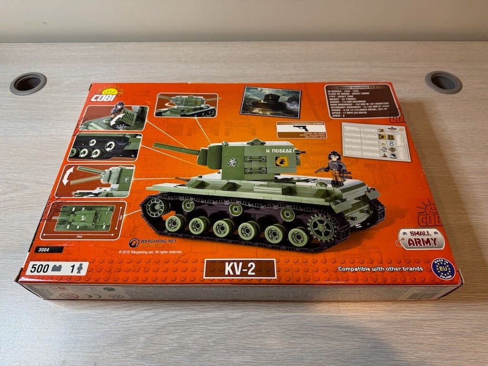 COBI 3004 - World of Tanks - KV-2 - NEW in Sealed Box | eBay