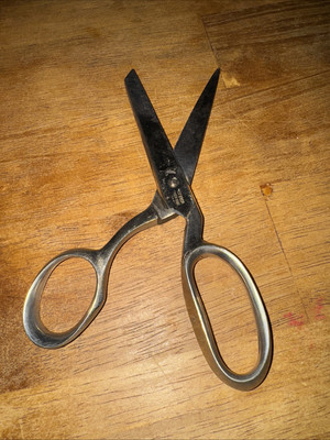Vintage Hot Drop Forged Steel Scissors Made in Italy 530-C-7 | eBay