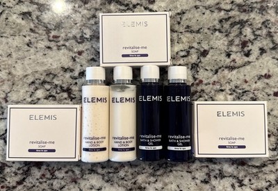 Elemis Revitalise Me Travel Size Soap, Bath & Shower Gel & Hand & Body ...
