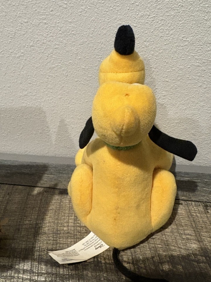 Disney Pluto Dog Stuffed Animal Plush Toy 2015 Just Play Puppy Plushie Stuffie | eBay