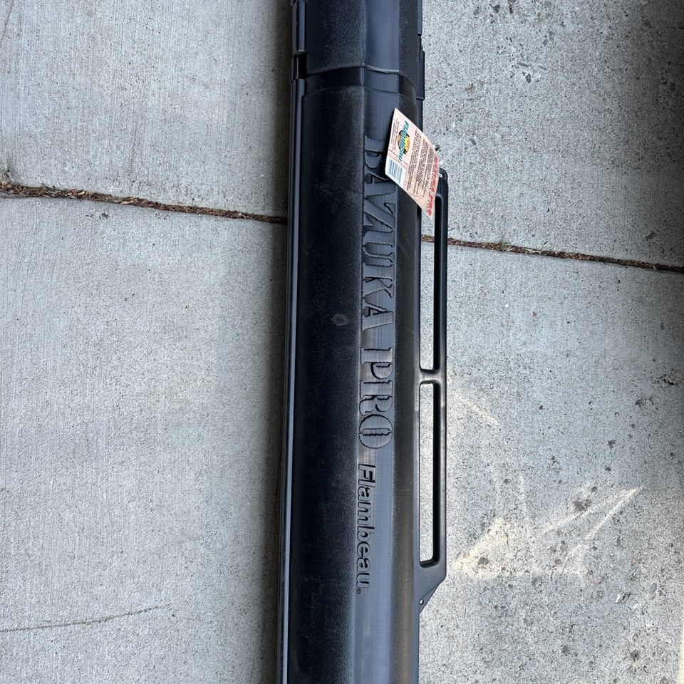 HEAVY DUTY 'BAZUKA PRO FLAMBEAU' Fishing Pole /Fly Rod Travel & Storage ...