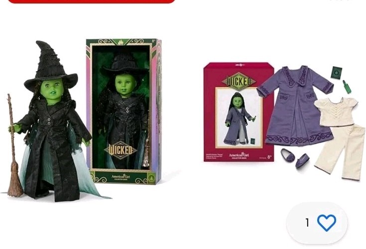 American Girl Elphaba Doll And Outfit Bundle | eBay