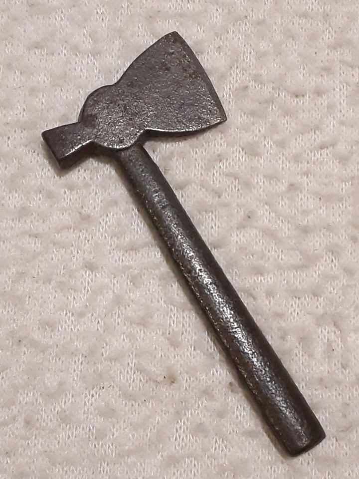 Vintage cigar box opener mini toy carpenter axe hatchet candy hammer | eBay