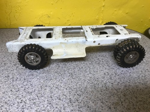 Tonka 1959 White Tow Truck Frame and Tires only Parts or Restoration | eBay
