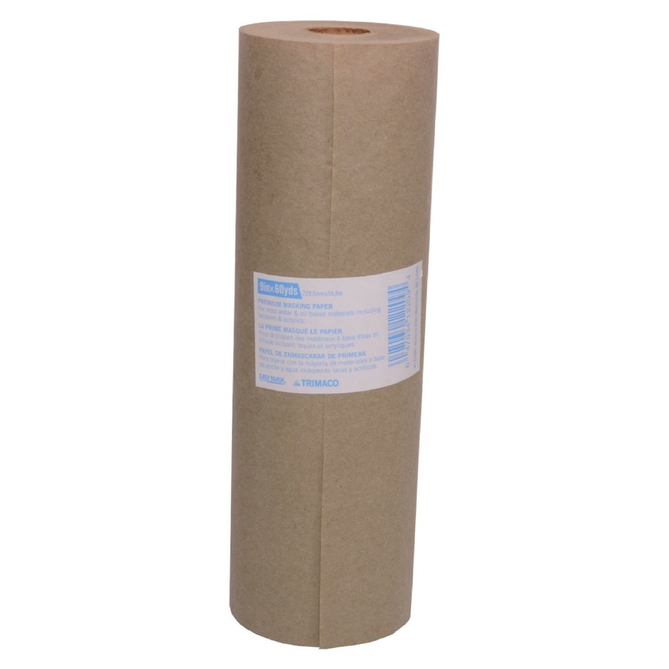TRIMACO Premium Masking Paper Multiple Sizes Painting Staining | eBay