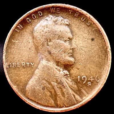 1946 S Wheat Penny Error. Rare! Inverted S Mint Mark *** | eBay