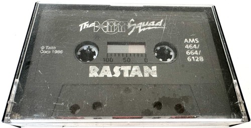 Vintage 1986 Taito Rastan Amstrad CPC 464 664 Console Game Cassette Hit ...